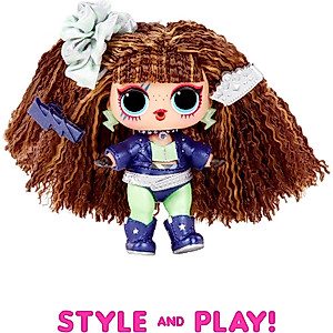 LOL Surprise Hair Dolls, Series 2 with 10 Collectible Doll with Real Hair, Including Stylish Fashion Accessories, Holiday Toy, Great Gift for Kids Girls Boys Ages 4 5 6+ Years Old