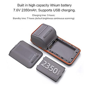 Brilluxa POS Receipt Printer 6.2in Touchscreen BT NFC Handheld Thermal Printer for Restaurants Retail Stores,Pos Terminal Receipt Printer