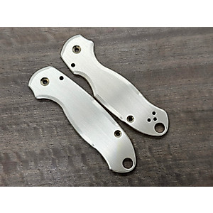 Brushed BRASS Scales for Spyderco Para 3