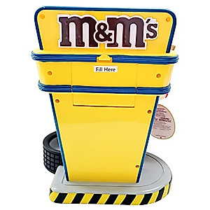 Racer Candy Dispenser by M&M Characters Red dispense candy, gumballs, nuts, snacks and treats for children, kids, adults