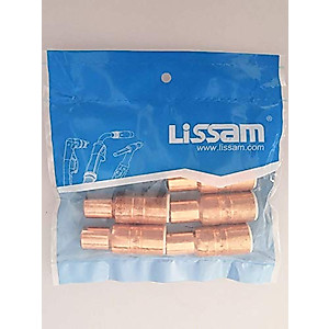 MIG Welding Gas Nozzle 401-48-62,Pack of 5