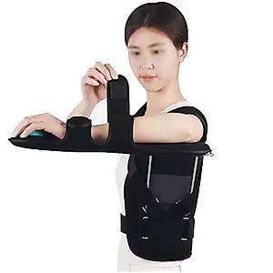 WILLQ Shoulder Abduction Sling Shoulder Immobilizer for Shoulder Injury Post-op Shoulder Arm Brace for Broken Fractured Bones Sublexion Surgery Dislocated Injury Support Broken Arm