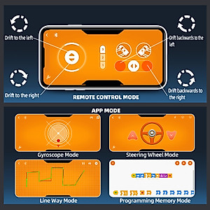 NEWABWN Stem Projects for Kids Ages 8-12; Remote Control Car 3 in 1 Building Set; Ninja Robot, Racing Car and Motorcycle; Building Toys Kids and Adult; Compatible with Lego