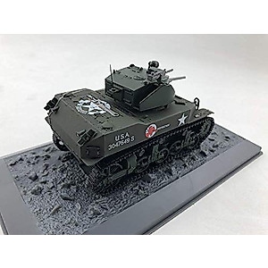 FloZ M5A1 Light Tank 37TH Tank Battalion France-September 1944 1/43 DIECAST Model Tank