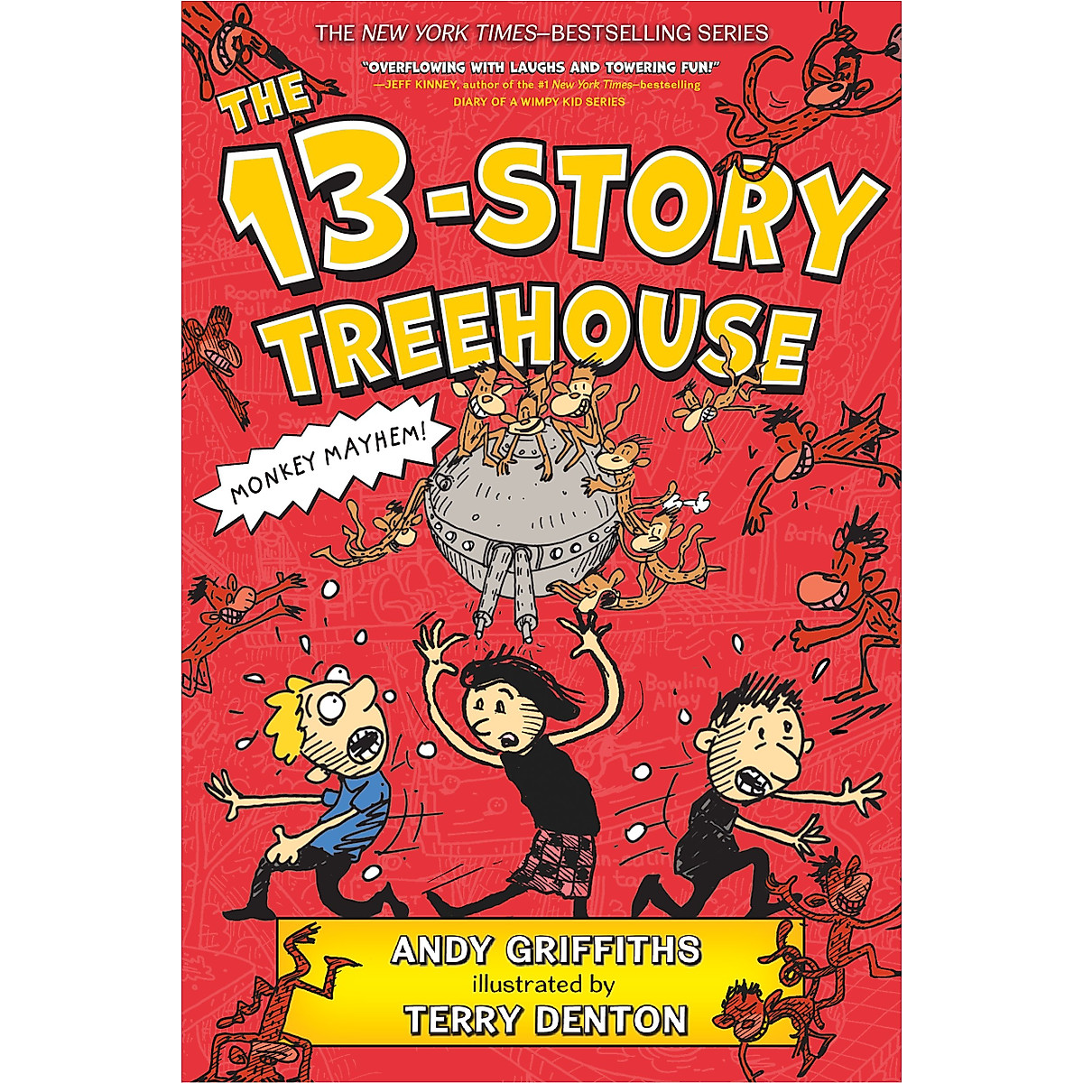 The 13-Story Treehouse: Monkey Mayhem! (The Treehouse Books, 1)