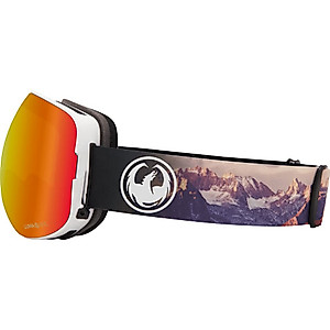 Dragon Alliance X2 Seirra Lumalens Red Ion Snow Goggles