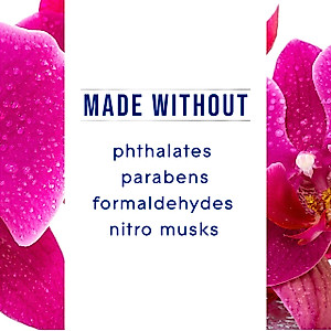 Glade Candle Jar, Orchid & Neroli, Fresh Collection, Fragrance Candle Infused with Essential Oils, Air Freshener Candle, 3.4 oz, 2 Count