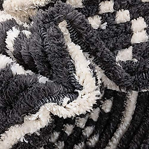 Well Woven Nakoma Grey Tribal Diamond Pattern Area Rug 8x10 (7'10" x 9'10")