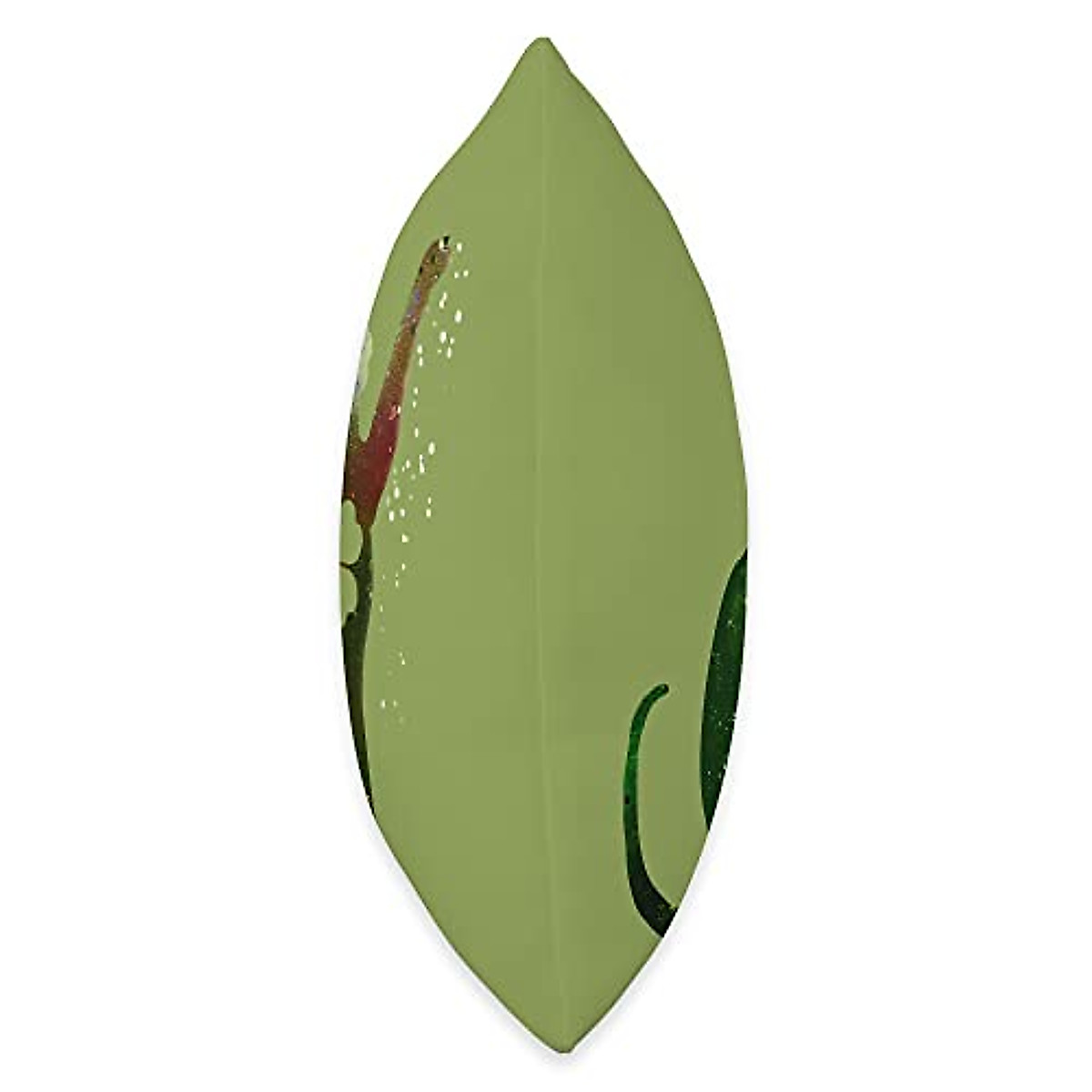 Animals Watercolor Artwork Shamrock Leaf Clover Luck Cat Watercolor St Patricks Day Throw Pillow, 16x16, Multicolor