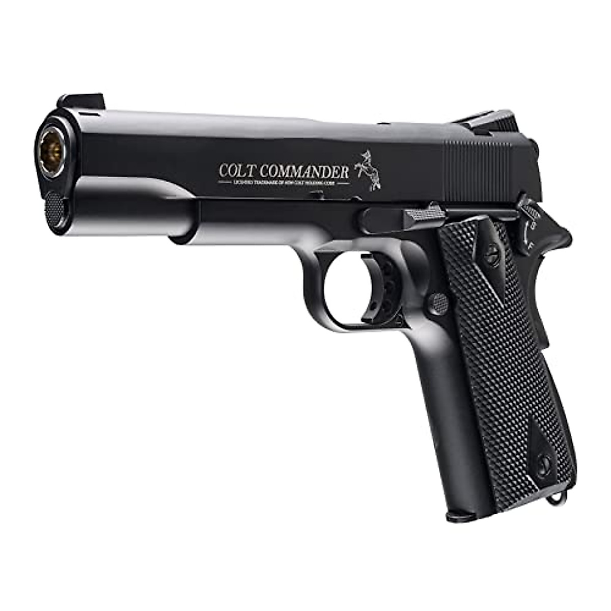 Umarex Colt Commander Blowback Metal Frame .177 BB Gun Air Pistol, Colt Commander Air Pistol