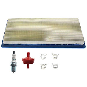 Masnln 710266 Flat Air Filter Cartridge for 9HP-13 HP 15HP Single Cylinder Vanguard 185400 and 235400-245400 Engines