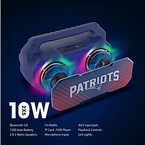 SOAR NCAA Wireless Boombox Speaker, Florida State Seminoles