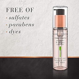 Hair Food Sulfate Free Dye Free Smoothing Treatment Argan and Avocado, Hair Oil, 3.2 Fl Oz