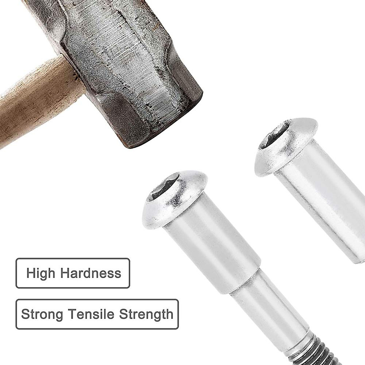 Xiaomi Scooter Parts,Scooter Assembled Screws for Xiaomi,Fixed Screw Folding for Xiaomi M365 Scooter Replacement Parts Pothoo M365 Stem Screw Screwm 365 Replacement Hi xiaomi