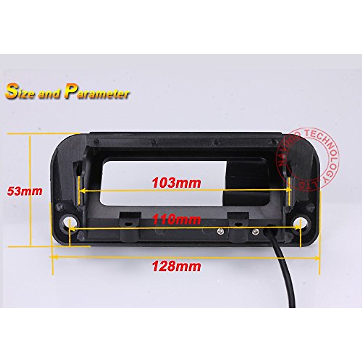 HDMEU HD Color CCD Waterproof Vehicle Car Rear View Backup Camera, 170° Viewing Angle Reversing Camera for Mercedes Benz W204 S204 C Class W212 C180 C200 C260 C300