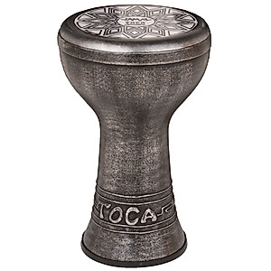 Toca SJDKF-10S Jamal 10-Inch Doumbek - Antique Silver Finish