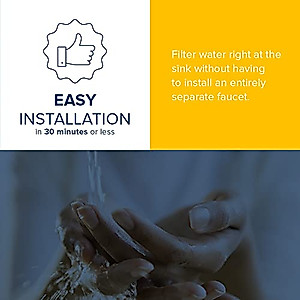 Filtrete Standard Under Sink Quick Change Water Filtration System 3US-AS01