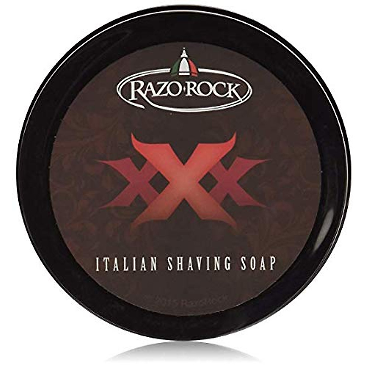 RazoRock XXX Italian Shaving Soap Bundle with Mudder Focker Soap For Men I Artisan Made, Tallow Based Soap for Wet Shaving I Rich, Creamy Lather and Classic Italian Barbershop scent (2 Items)