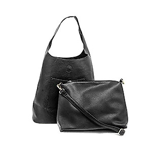 joy susan Womens Molly Slouchy 2-in-1 Hobo Handbag