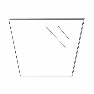 Ikan PT2500-G Replacement Glass for PT-Elite and PT-2500 (Black)