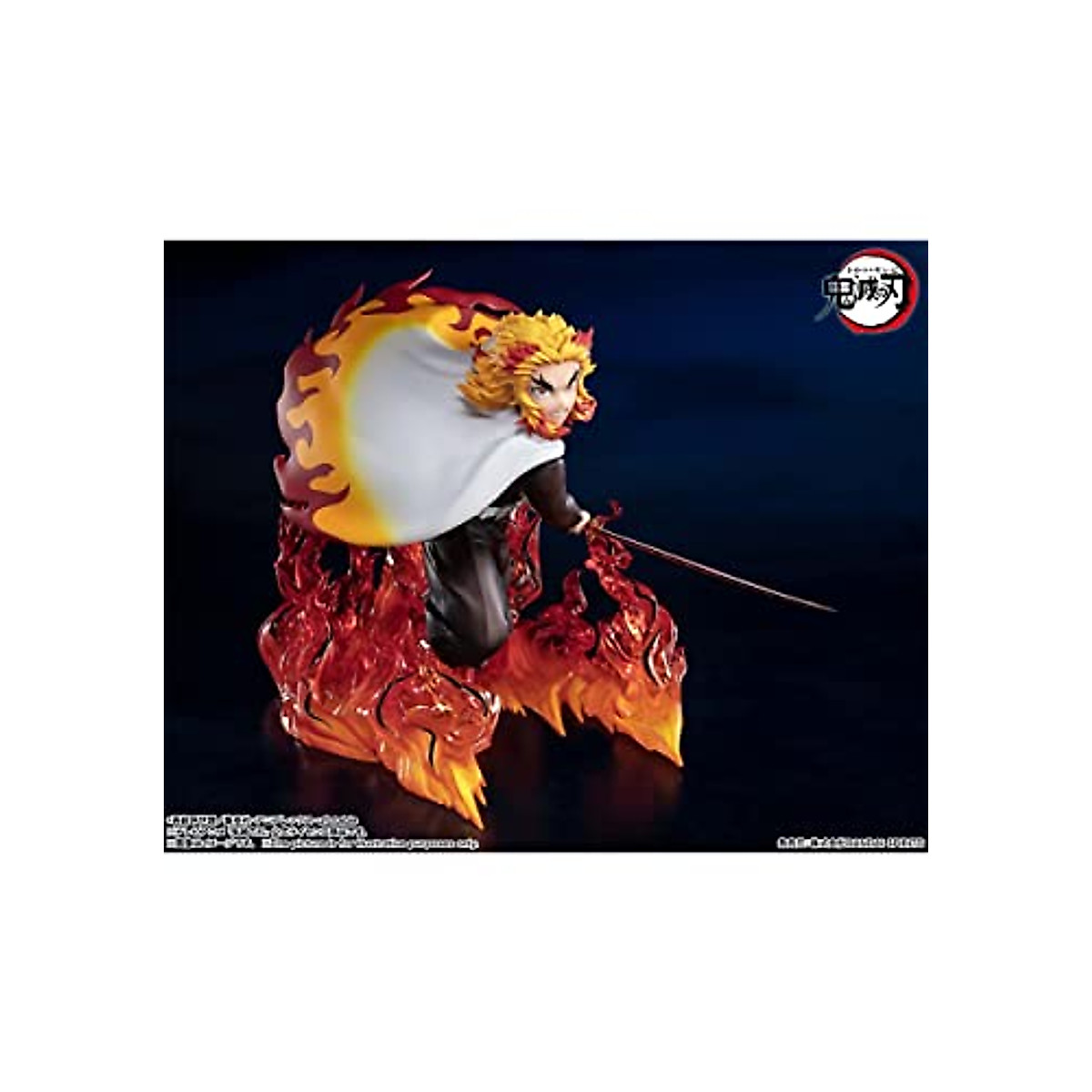 TAMASHII NATIONS - Demon Slayer: Kimetsu no Yaiba - Kyojuro Rengoku Flame Hashira, Bandai Spirits FiguartsZERO Collectible Statue