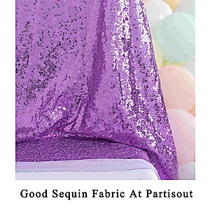 Partisout 3mm Sequin Fabric by The Yard Lavender Sequin Material Fabric Glitter Fabric Sparkly Fabric 3mm Fabric Polyester Fabric Out Door Sequin Fabric Perfet for DIY Party Wedding Holiday Christmas