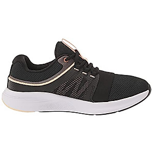 Under Armour Women's Charged Breathe Bliss, (005) Black/Metallic Light Copper/Peach Ice, 8