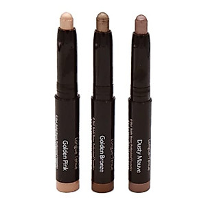 Bobbi Brown Mini Long-Wear Cream Shadow Stick Set - Dusty Mauve, Golden Pink, Vanilla