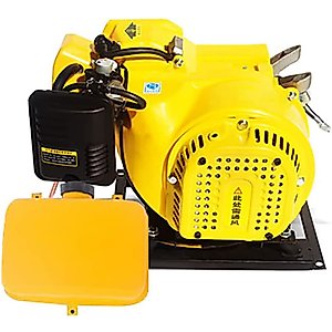7KW Electric Vehicle Gasoline Generator, Range Extender Electric Start Automatic Frequency Conversion Electric Tricycle Generator (60V, Split Tank)