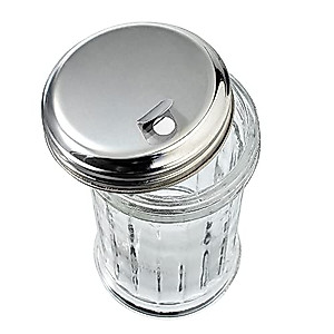 2 Pack Diner Retro Style Sugar Shakers Dispenser For Sugar / Cinnamon / Bee Pollen / Oregano and Other Spices
