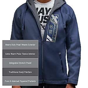 Hayabusa Uwagi Pro Gi Hoodie Jacket - Navy, Large