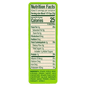 Sprout Organic Baby Food, Stage 2 Snacks, Carrot Mango and Apple Kale Plant Power Baby Puffs Variety Pack, 1.5 Oz Canister (6 Count)