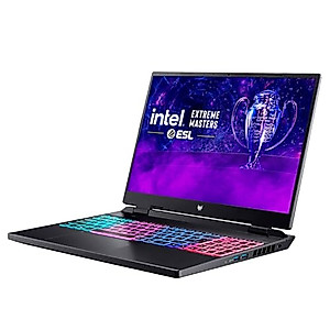 acer Predator Helios Neo 16 Gaming Laptop, 16" WUXGA 165Hz, Intel 13th Gen Core i5-13500HX, GeForce RTX 4050, 16GB DDR5, 1TB PCIe 4.0, 4-Zone RGB KB, WiFi 6, TB 4, RJ45, Webcam, PDG HDMI, Win 11 Pro