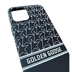 Golden Goose Iphone 12 Pro Case Monogram Black