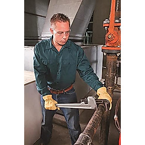 RIDGID 90107 E-910 Aluminum End Wrench, 10-inch Plumbing Wrench,Silver,Small