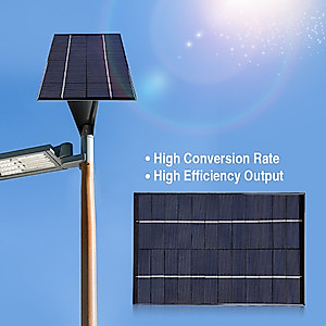 Mini Portable Solar Panel Module 12V 4.2W DIY Polysilicon Battery Power Charger with High Efficiency