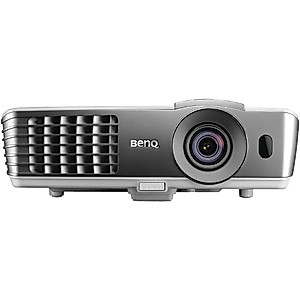 BenQ DLP HD 1080p Projector (W1070) - 3D Home Theater Projector with Lens Shift Technology and RGBRGB Color Wheel