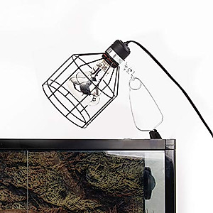 REPTI ZOO Reptile Heat Lamp 100W Full Spectrum UVA UVB Reptile Sun Lamp Self-Ballasted Vapor Basking Spot Lamp/Bulb/Light for Reptile and Amphibian