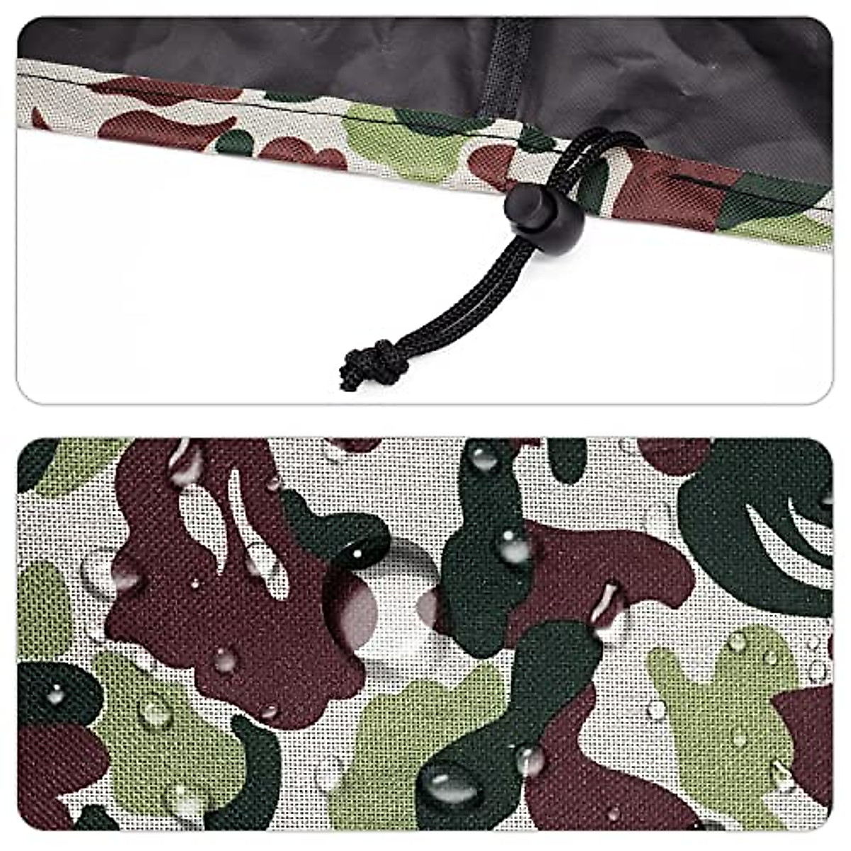 BQMAX 5011 Griddle Hood/Lid for Blackstone 22" and Griddle Cover Replacement Kit for Blackstone 22" Griddle-Camo