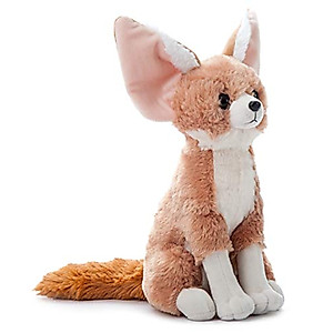 The Petting Zoo Fennec Fox Stuffed Animal, Gifts for Kids, Wild Onez Zoo Animals, Fennec Fox Plush Toy 12 inches