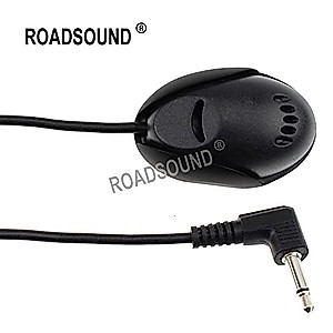 Zbark 3.5mm Microphone External Mic Assembly for Car Vehicle Head Unit Bluetooth Enabled Stereo Radio GPS DVD