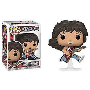 POP Rocks: Eddie [Van] Halen with Guitar Funko Vinyl Figure (Bundled with Compatible Box Protector Case)