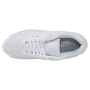 Nike Women Running Shoe, White White White Wolf Grey, 6.5