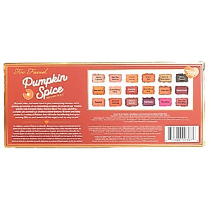 Too Faced Pumpkin Spice Second Slice Sweet & Spicy Eyeshadow Palette, Powder