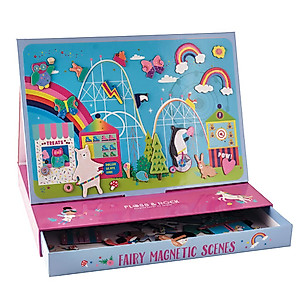 Floss & Rock 40P3587 Rainbow Fairy Magnetic Play Scenes Toy