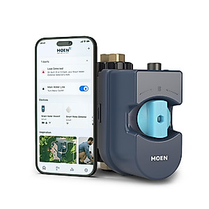 Moen 900-001 Flo Smart Water Monitor and Shutoff in 3/4-Inch Diameter