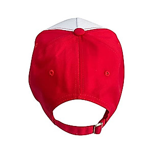 Unisex Luz Noceda Cosplay Hat Owl Print Baseball Cap Luz Cosplay Costume Accessories Adjustable (Red Cap)