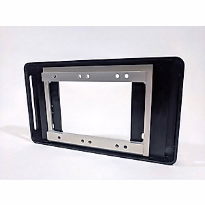 Professional Wall Mount for Raspberry Pi Touchscreen (Black Anodized Aluminum)