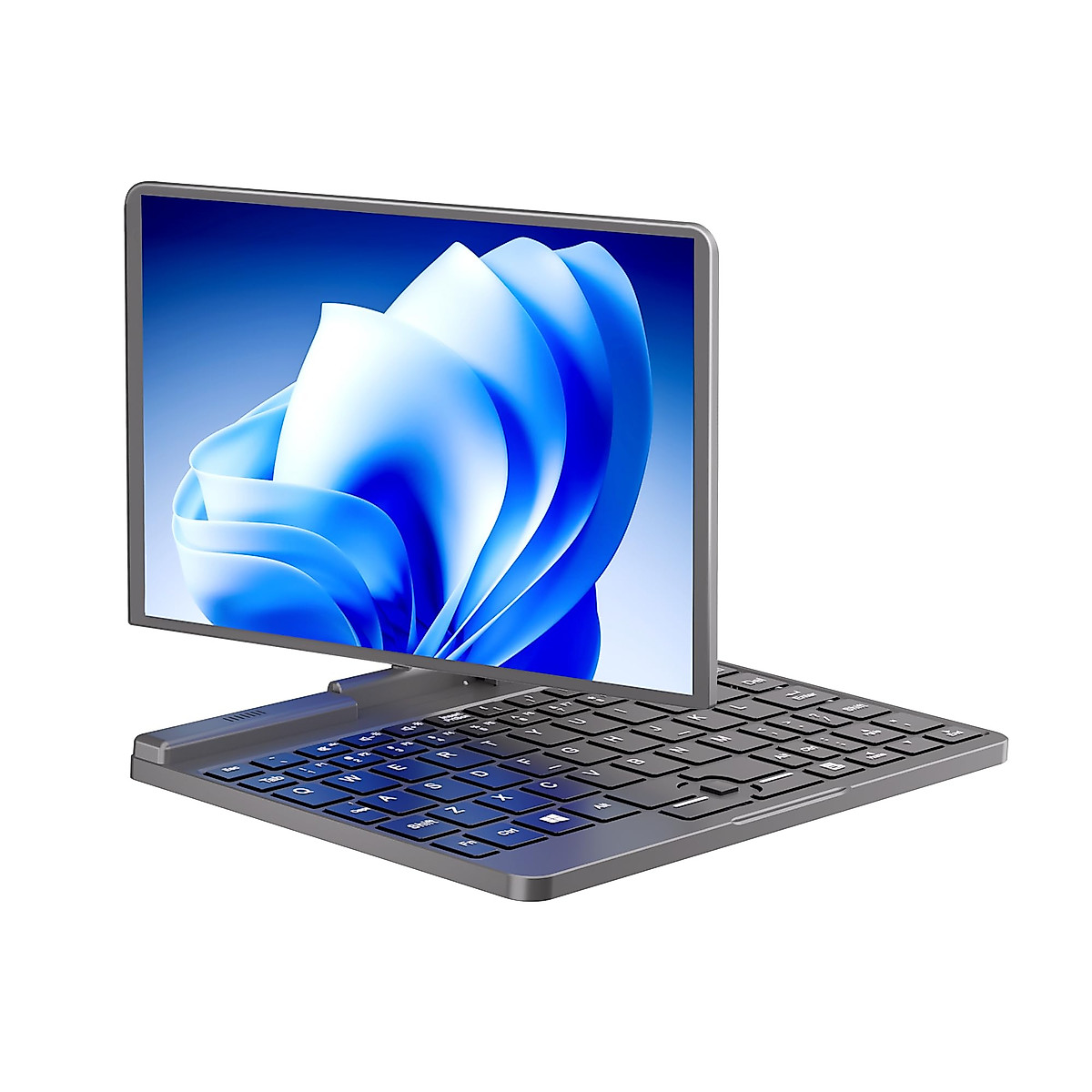 oushedi 8-Inch 2-in-1 Flip Mini Laptop,12th Gen Intel CPU, 12GB LPDDR5 RAM, 1TB M.2 SSD, Touch Screen, Gaming Computer, Portable Presentation PC, Windows 11 Notebook, Wi-Fi 6, Bluetooth 5.2