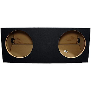 ASC Ford Mustang Coupe 2005-2014 Dual 12" Subwoofer Custom Fit Sub Box Speaker Enclosure